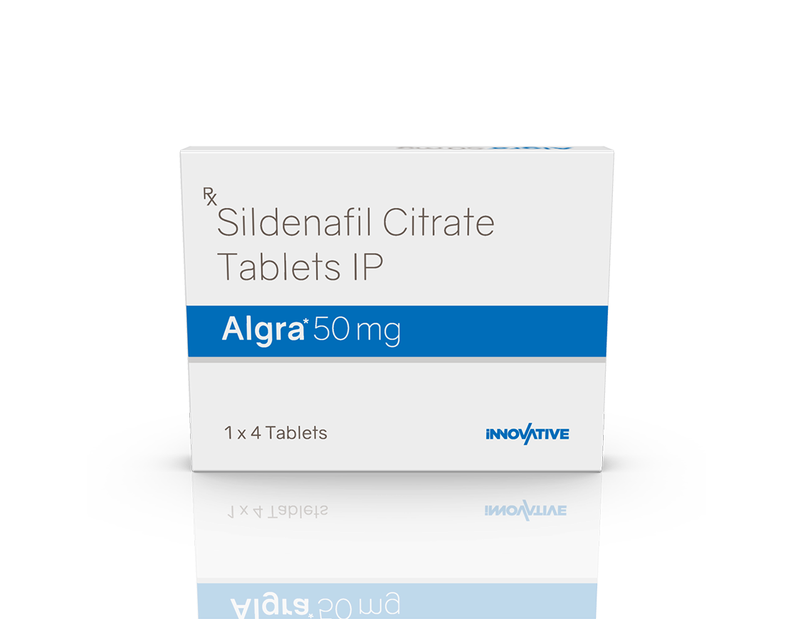 Algra 50 mg Tablets Suppliers in India - Innovative Pharma