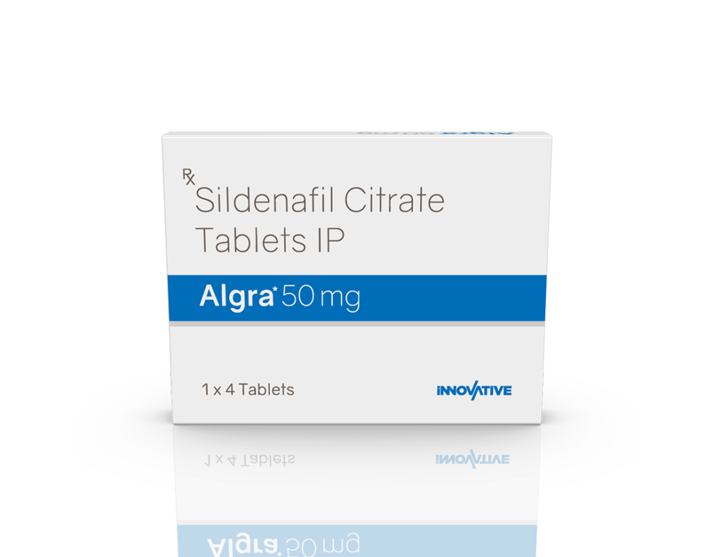 Algra 50 mg Tablets Supplier in India - Innovative Pharma