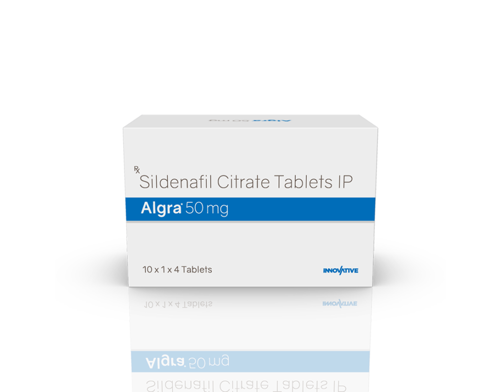 Algra 50 mg Tablets Supplier in India - Innovative Pharma