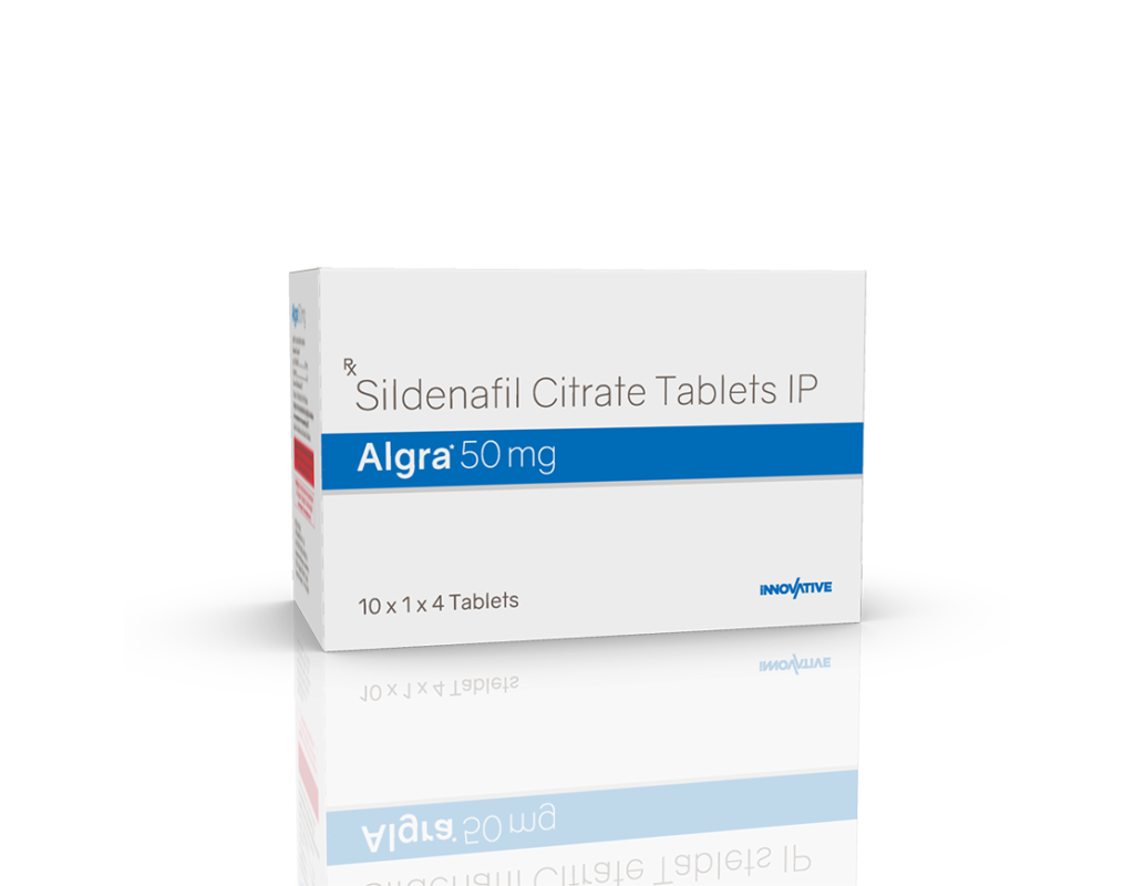 Algra 50 mg Tablets Supplier in India - Innovative Pharma