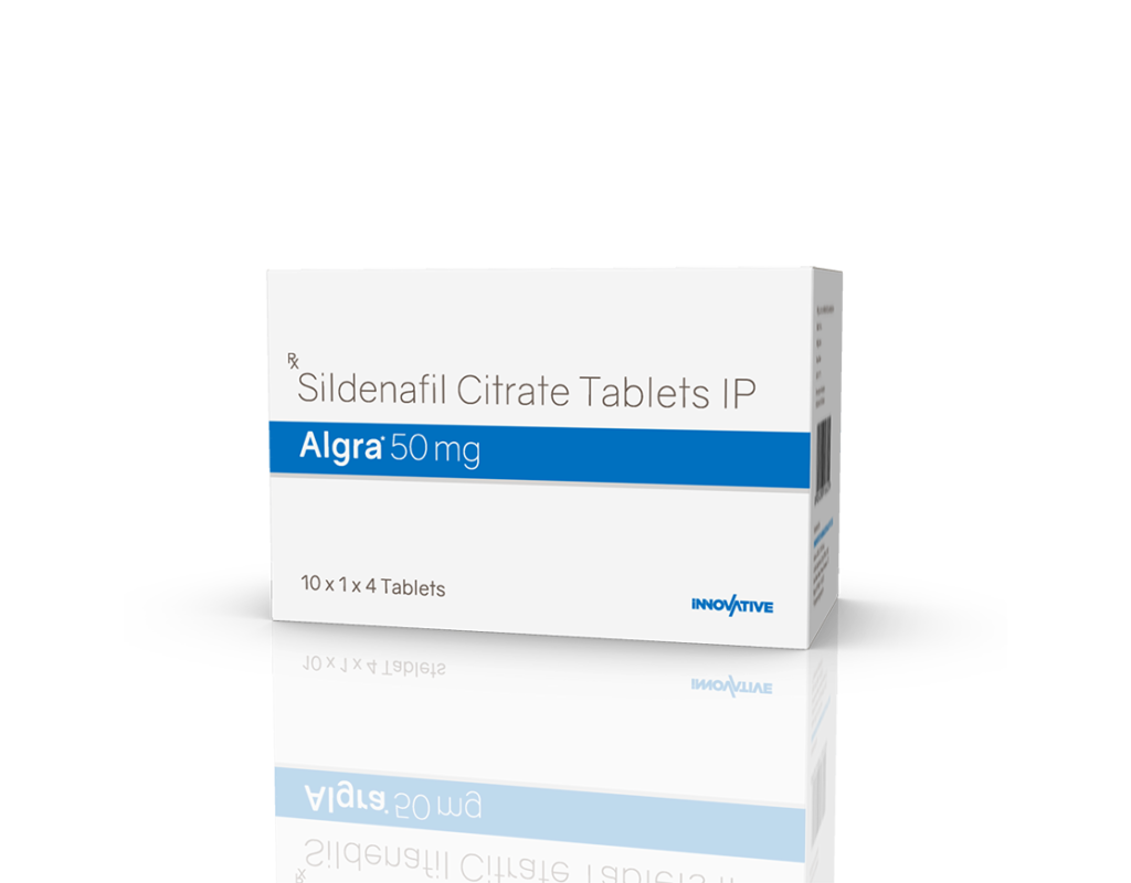 Algra 50 mg Tablets Supplier in India - Innovative Pharma