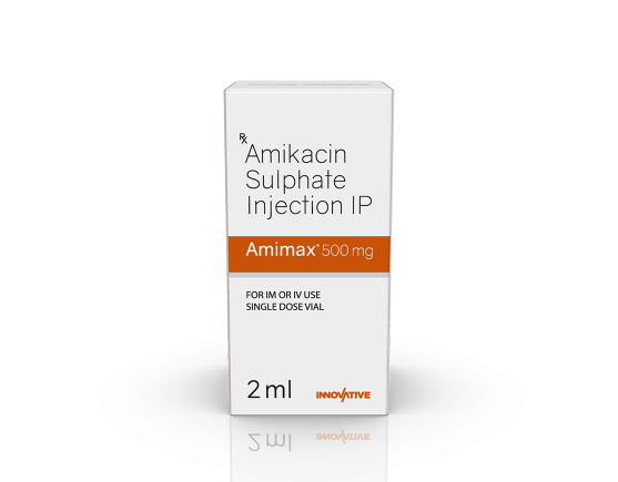 Amimax 500 mg Injection Suppliers in India - Innovative Pharma