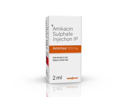 Amimax 500 mg Injection Suppliers in India - Innovative Pharma