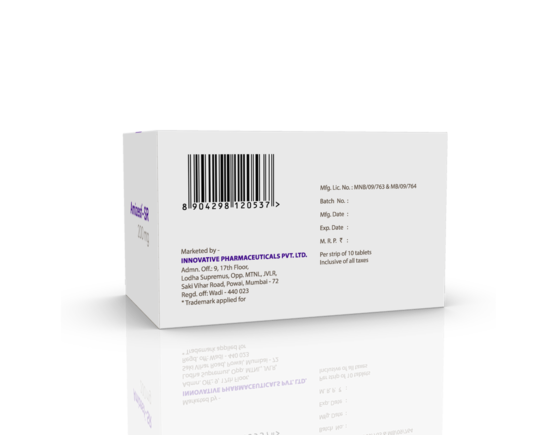 Amizest-SR 200 mg Tablets Supplier in India - Innovative Pharma