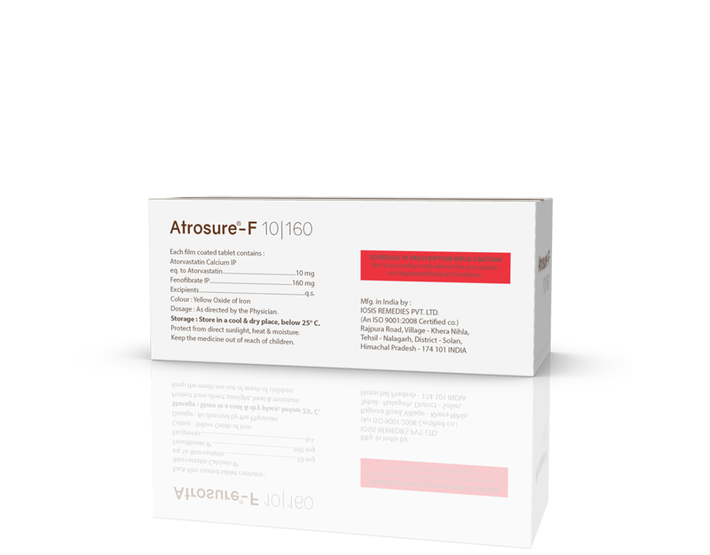 Atrosure-F 10 160 Tablets Supplier in India - Innovative Pharma