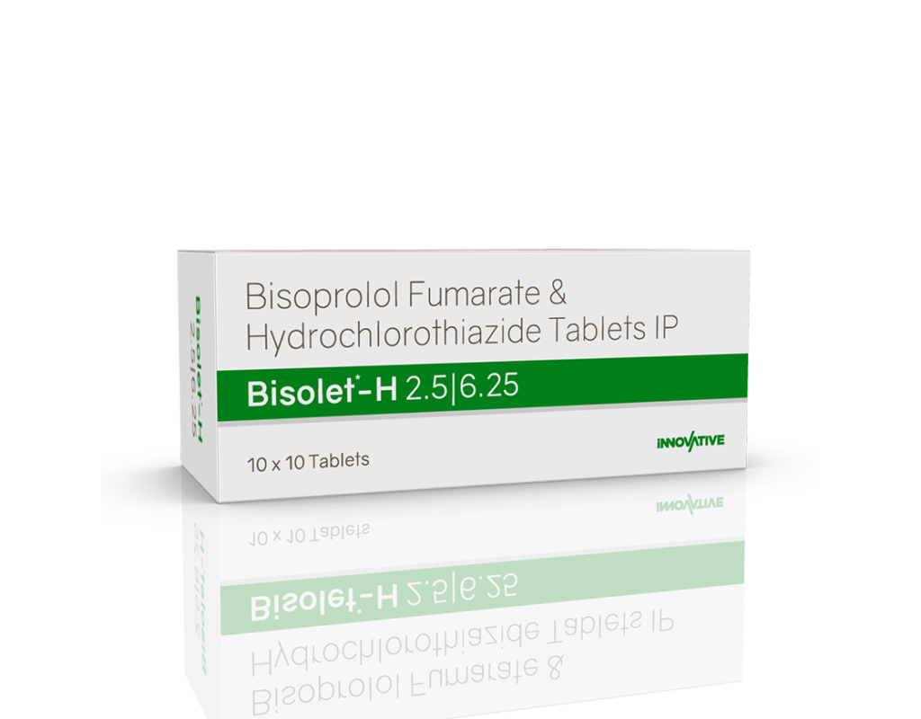 Bisolet-H 2.5 6.25 Tablets Supplier in India - Innovative Pharma