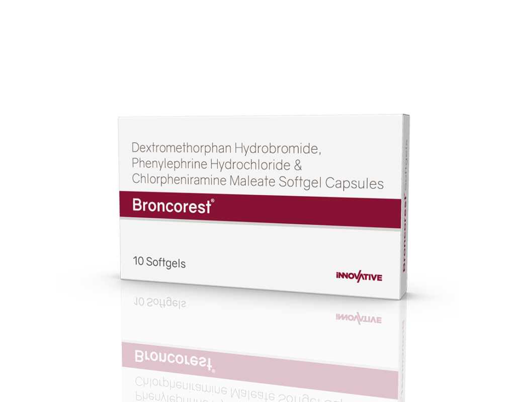 Broncorest Softgels Supplier in India - Innovative Pharma