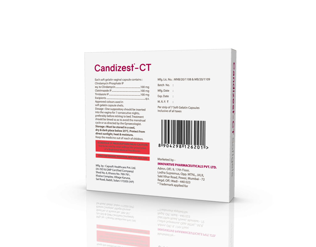 Candizest-CT Softgels Suppliers in India - Innovative Pharma