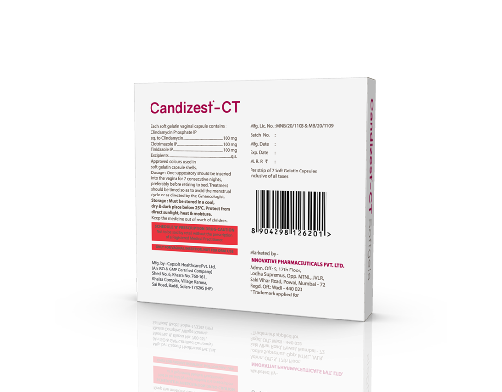 Candizest-CT Softgels Suppliers in India - Innovative Pharma