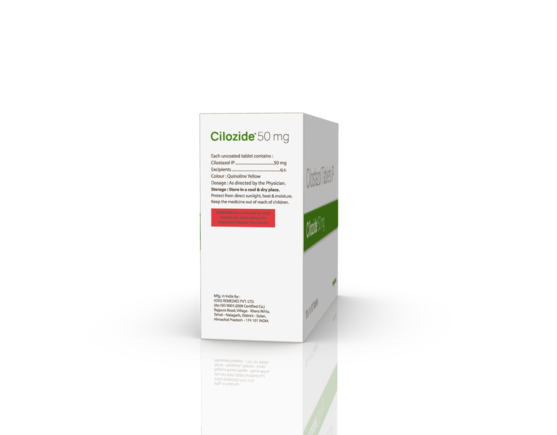 Cilozide 50 mg Tablets Supplier in India - Innovative Pharma