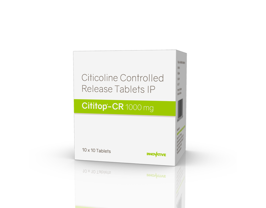 Cititop-CR 1000 mg Tablets Suppliers in India - Innovative Pharma