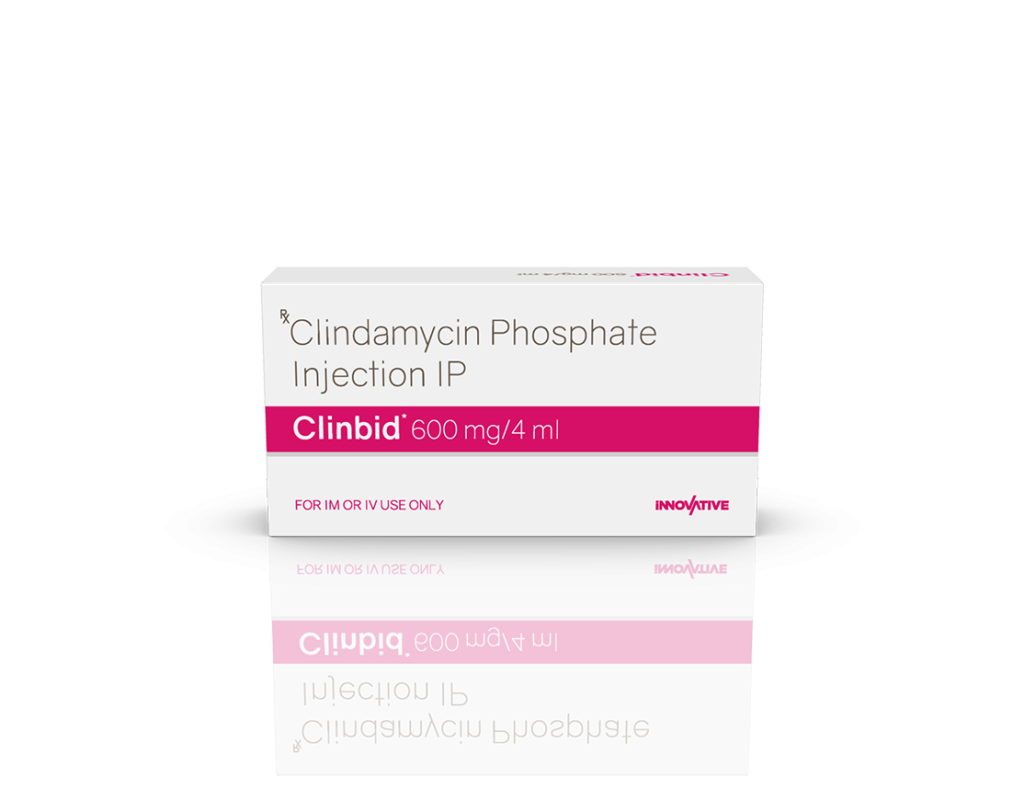 Clinbid 600 mg Injection Suppliers in India - Innovative Pharma