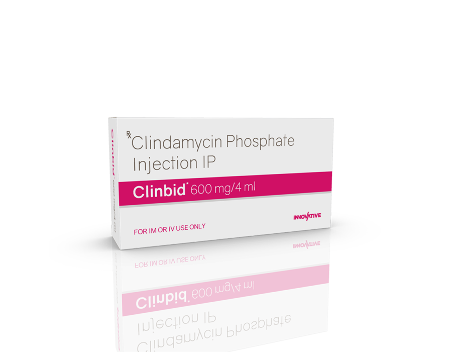 Clinbid 600 mg Injection Suppliers in India - Innovative Pharma