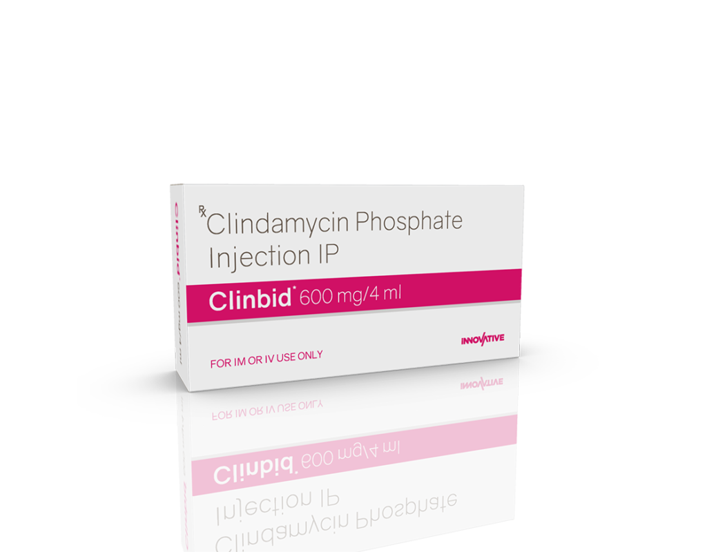 Clinbid 600 mg Injection Suppliers in India - Innovative Pharma