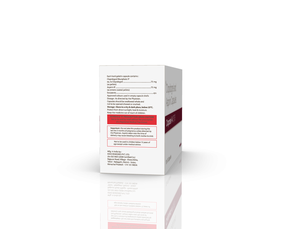 Clopizest-a 75 75 Capsules Supplier in India - Innovative Pharma