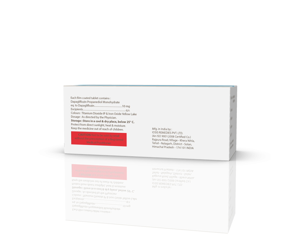 Dapacan 10 mg Tablets Supplier in India - Innovative Pharma
