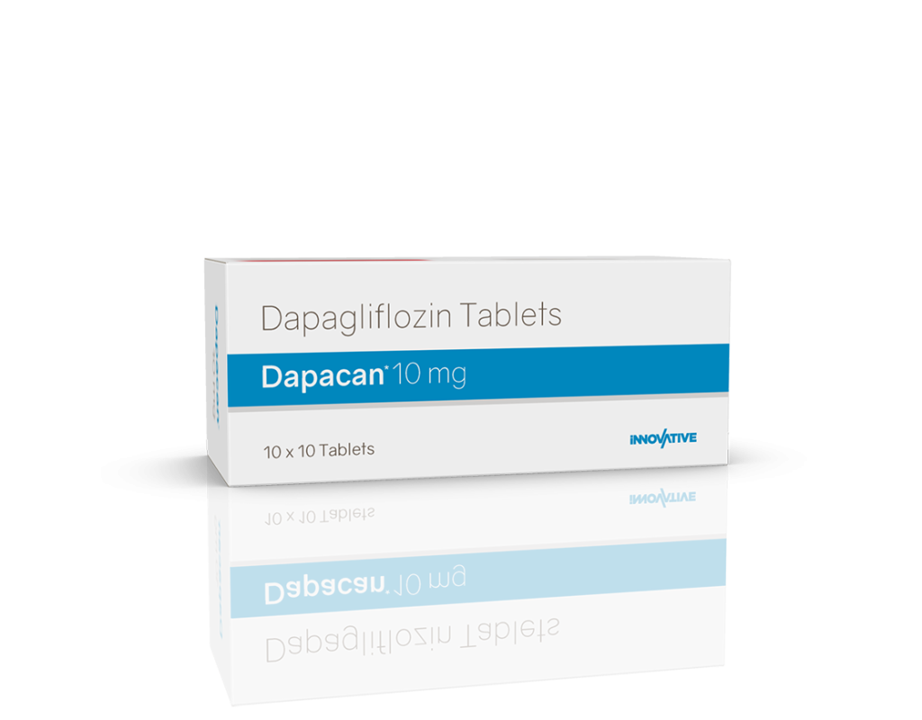 Dapacan 10 mg Tablets Supplier in India - Innovative Pharma