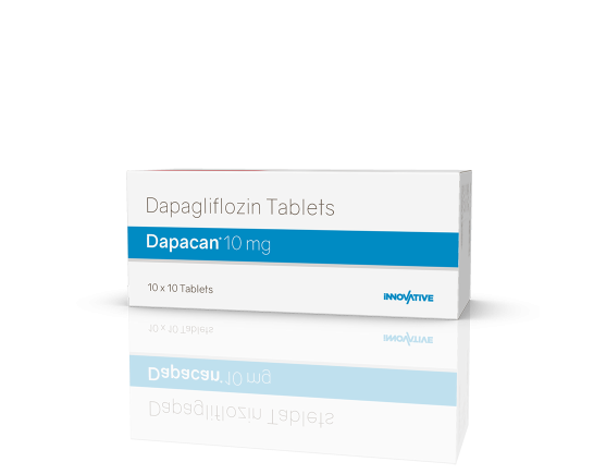 Dapacan 10 mg Tablets Supplier in India - Innovative Pharma