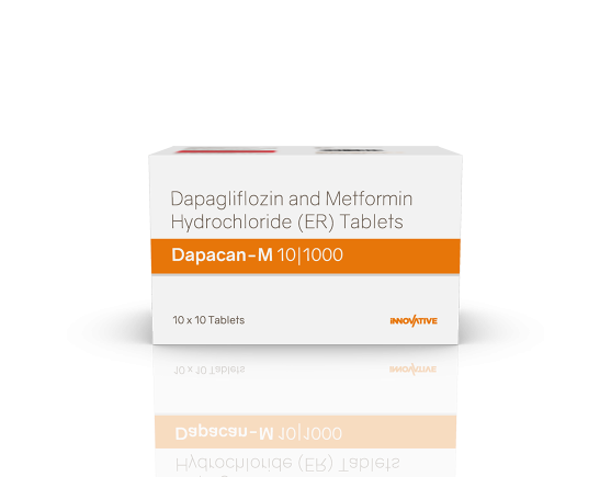 Dapacan-M 10 1000 Tablets Supplier in India - Innovative Pharma