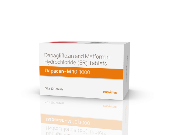 Dapacan-M 10 1000 Tablets Supplier in India - Innovative Pharma
