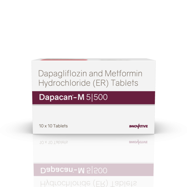 Dapacan-M 5 500 Tablets Suppliers in India - Innovative Pharma