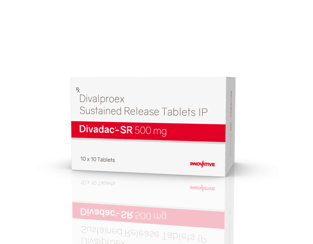 Divadac-SR 500 mg Tablets Supplier in India - Innovative Pharma