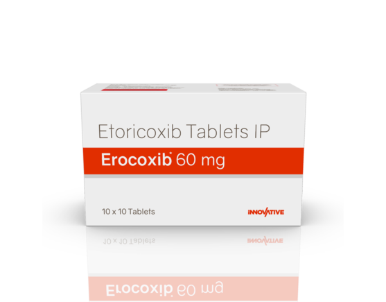 Erocoxib 60 mg Tablets Supplier in India - Innovative Pharma
