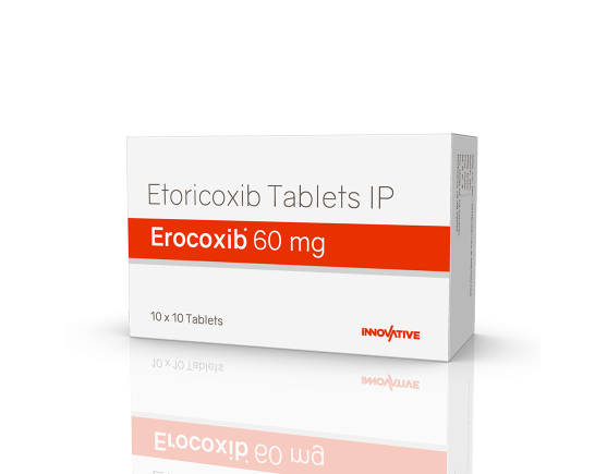 Erocoxib 60 mg Tablets Supplier in India - Innovative Pharma