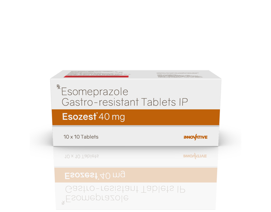 Esozest 40 mg Tablets Supplier in India - Innovative Pharma