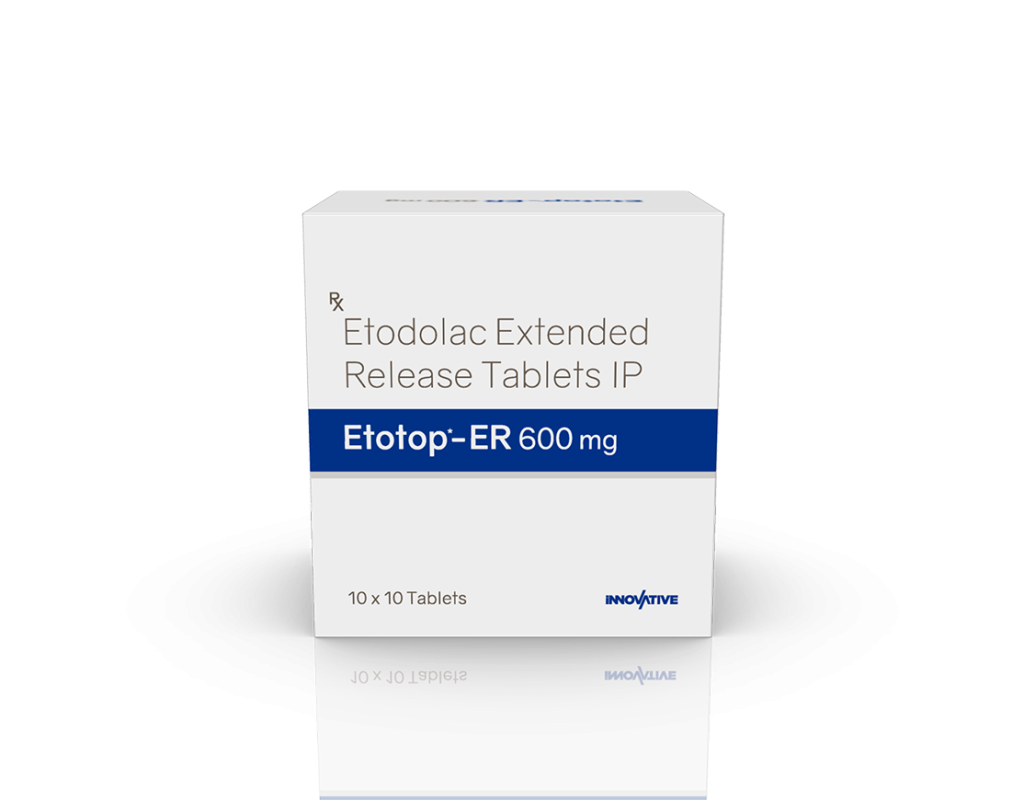 Etotop-ER 600 mg Tablets Supplier in India - Innovative Pharma