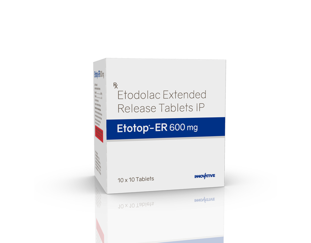 Etotop-ER 600 mg Tablets Supplier in India - Innovative Pharma