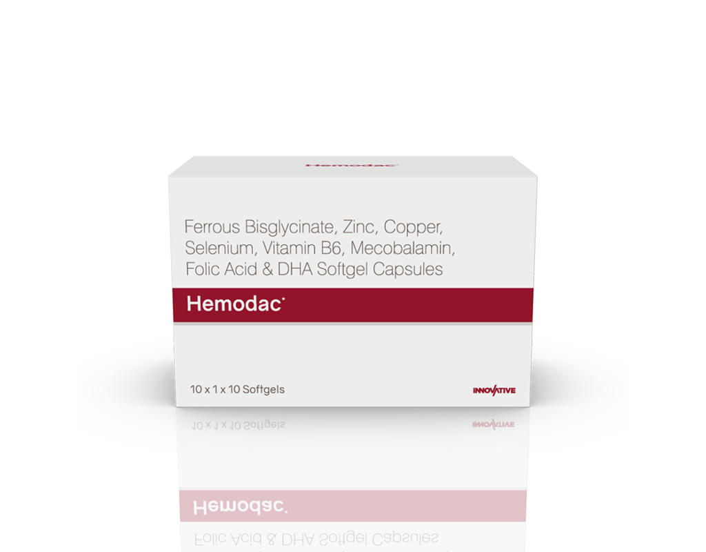 Hemodac Softgels Suppliers in India - Innovative Pharma