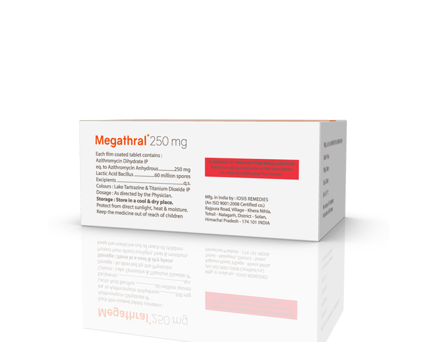 Megathral 250 mg Tablets Supplier in India - Innovative Pharma