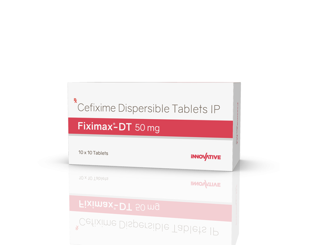 Fiximax 50 mg DT Suppliers in India - Innovative Pharma