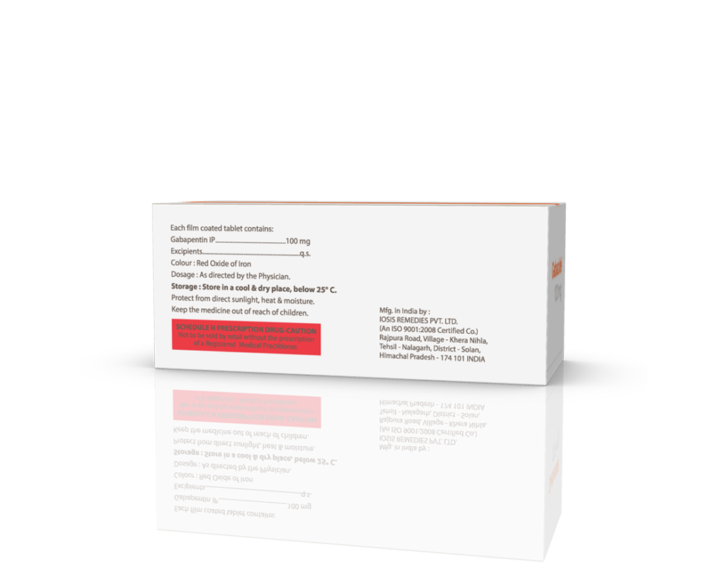 Gabazide 100 mg Tablets Supplier in India - Innovative Pharma