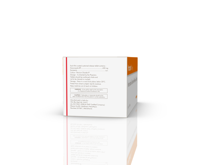 Itrazest-SR 400 mg Tablets Suppliers in India - Innovative Pharma