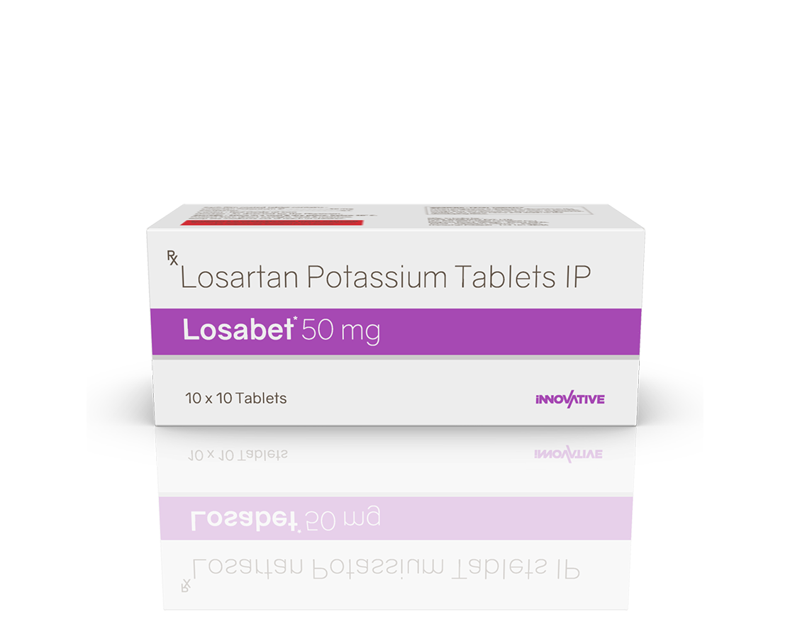 Losabet 50 mg Tablets Suppliers in India - Innovative Pharma