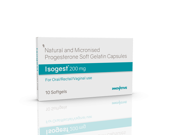 Isogest 200 Softgels Suppliers in India - Innovative Pharma