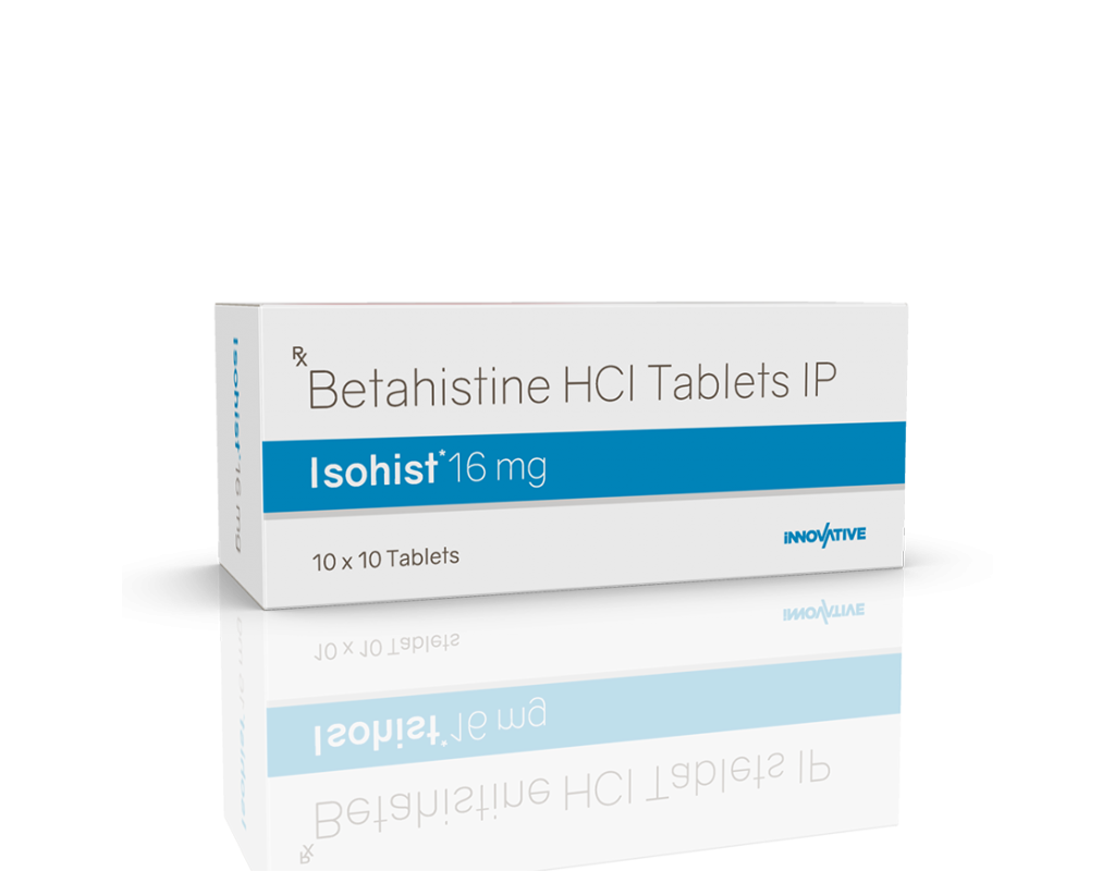Isohist Tablets | Betahistine | Suppliers in India | Innovative ...