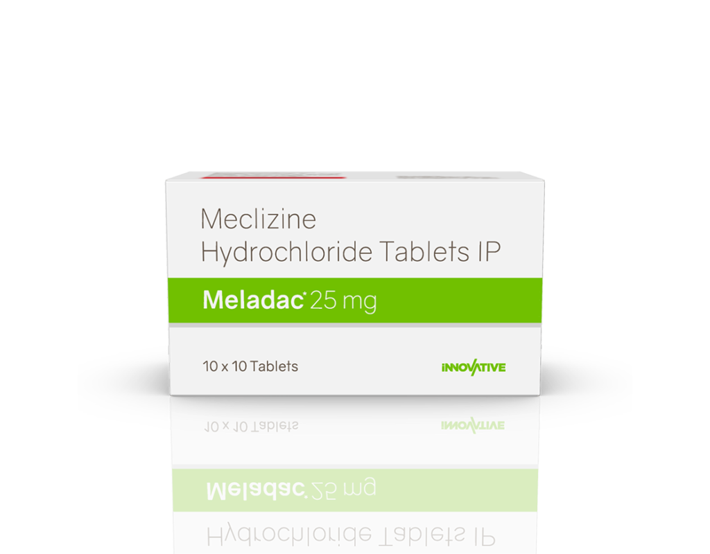 Meladac 25 mg Tablets Suppliers in India - Innovative Pharma