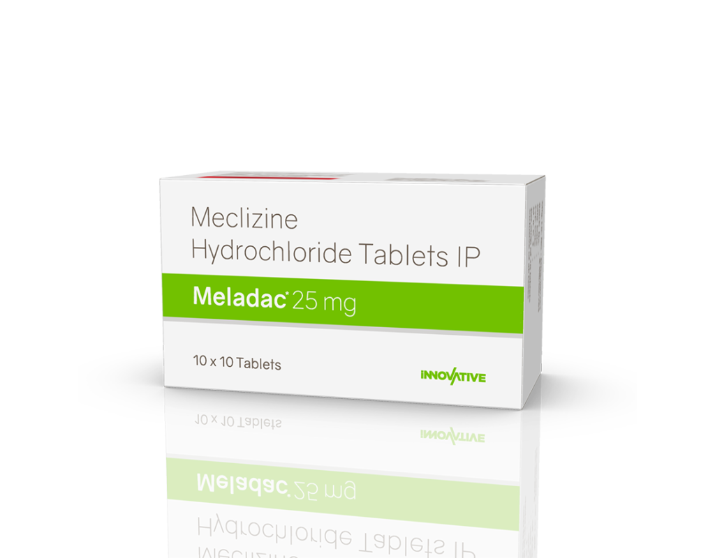 Meladac 25 mg Tablets Suppliers in India - Innovative Pharma