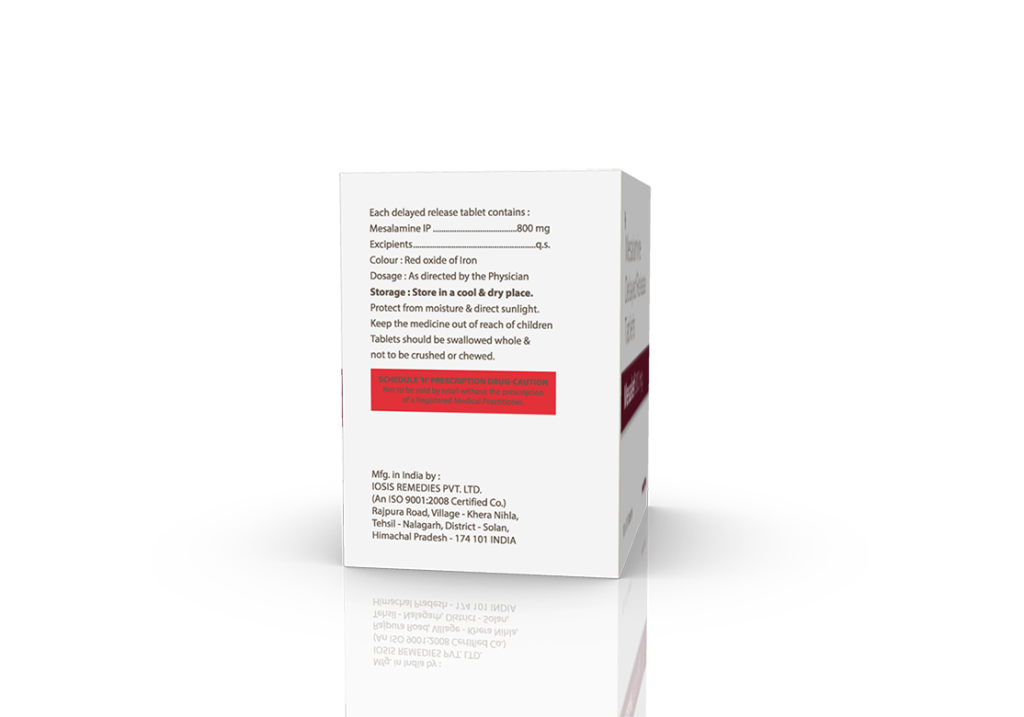 Mesalet 800 mg Tablets Suppliers in India - Innovative Pharma
