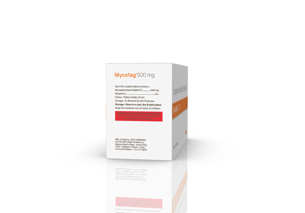 Mycotag 500 mg Tablets Suppliers in India - Innovative Pharma