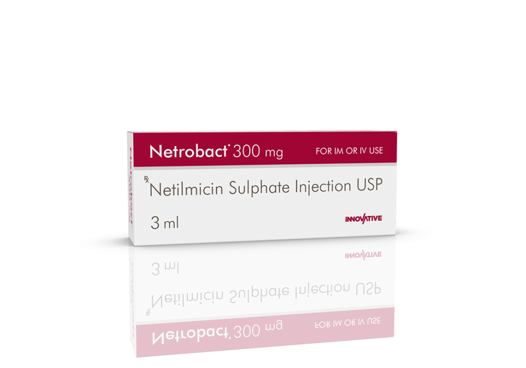 Netrobact 300 mg Injection Supplier in India - Innovative Pharma