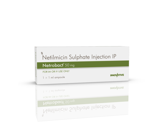 Netrobact 50 mg Injection Suppliers in India - Innovative Pharma