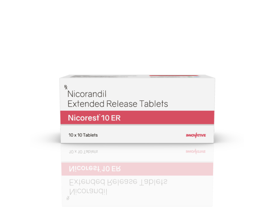 Nicorest-ER 10 Tablets Suppliers in India - Innovative Pharma