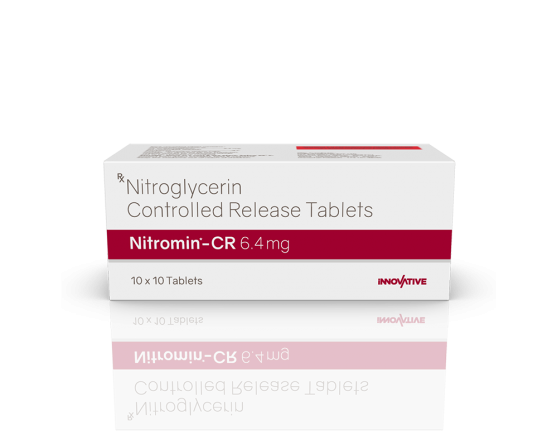 Nitromin-CR 6.4 mg Tablets Suppliers in India - Innovative Pharma