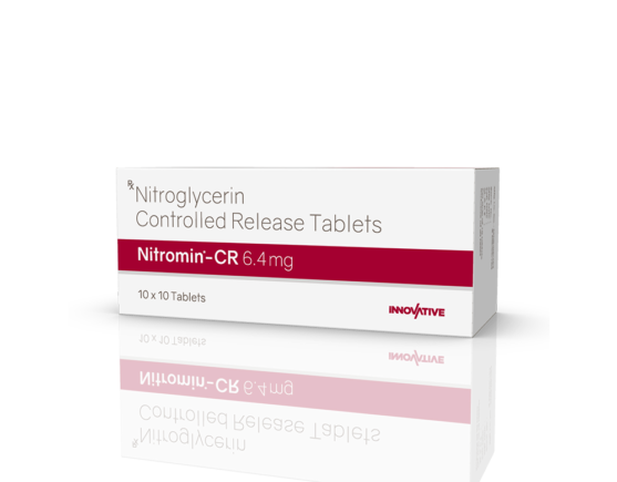 Nitromin-CR 6.4 mg Tablets Suppliers in India - Innovative Pharma