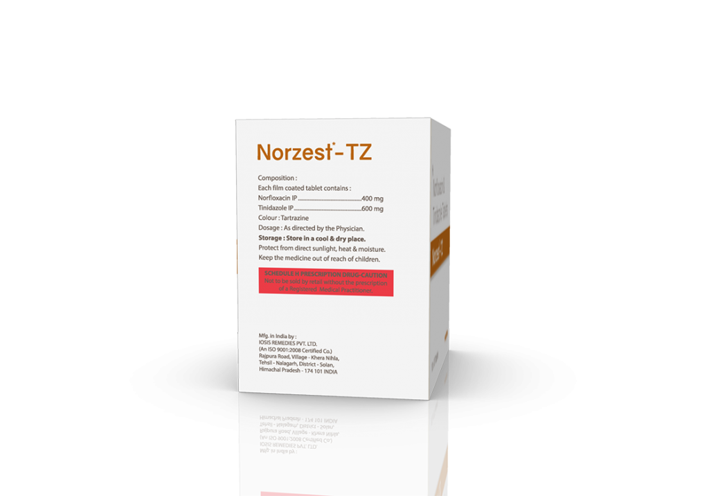 Norzest-TZ Tablets Suppliers in India - Innovative Pharma