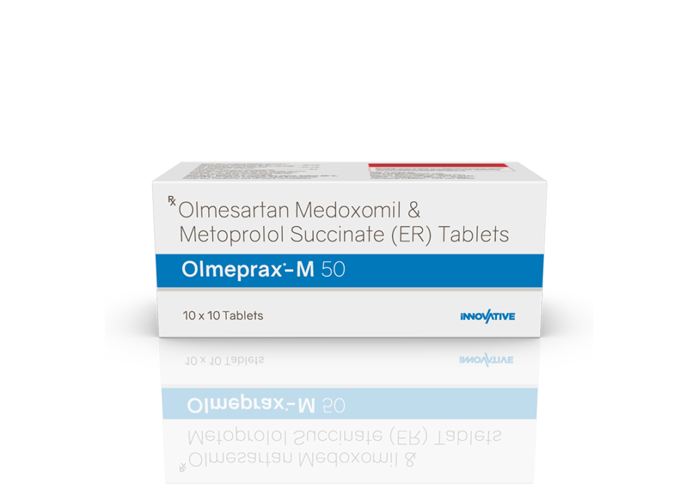 Olmeprax-M 50 Tablets Supplier in India - Innovative Pharma